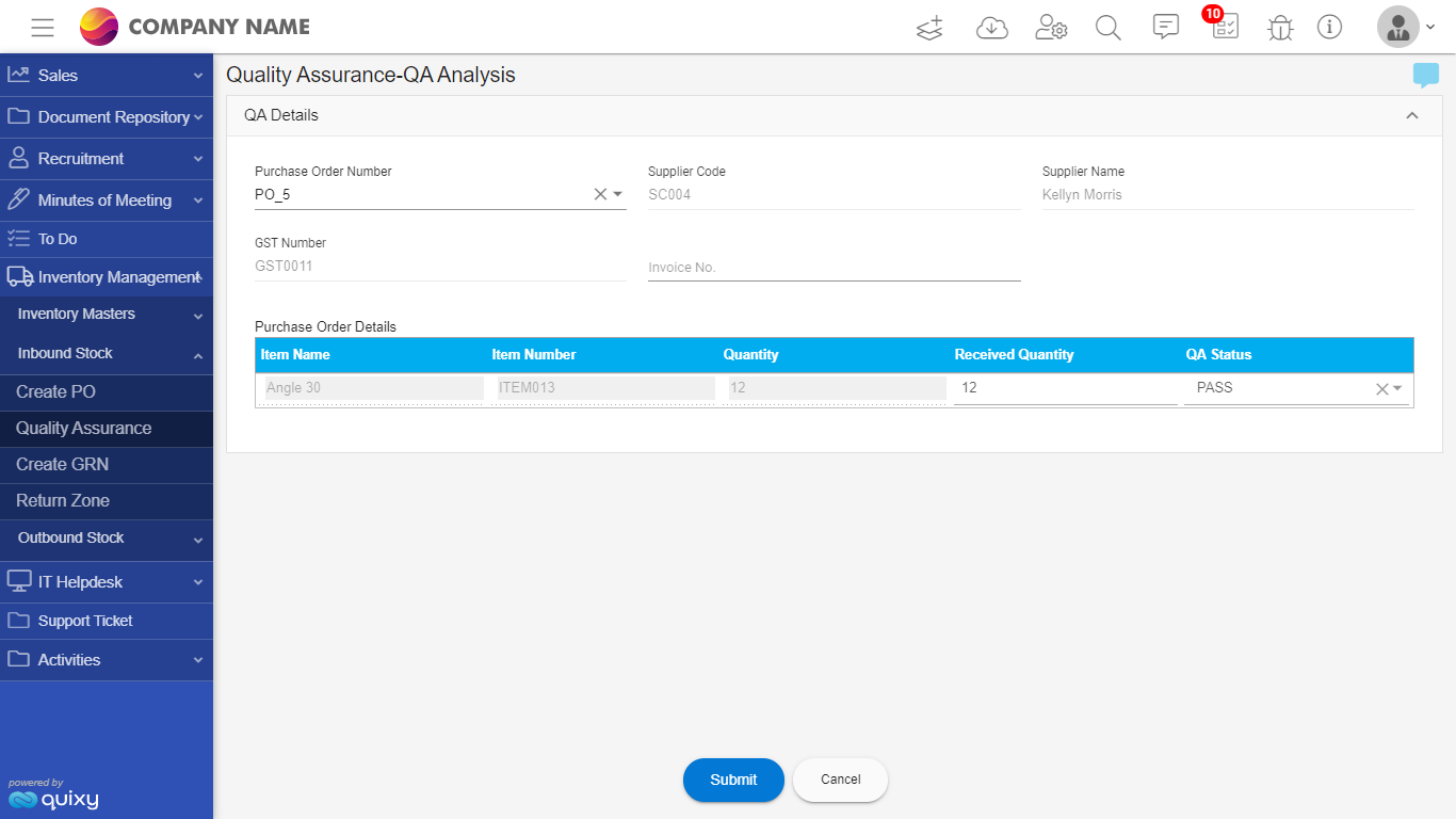 Build Your Own Inventory Management App — No Code Required | Quixy
