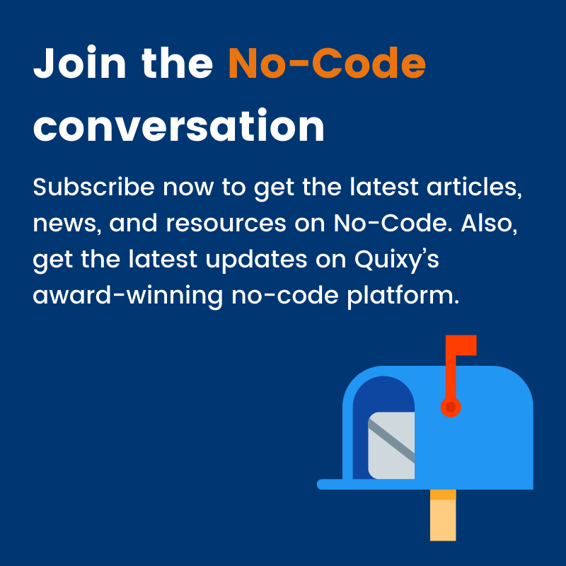 No-Code Vs. Low-Code: Breaking down the Pros and Cons | Quixy