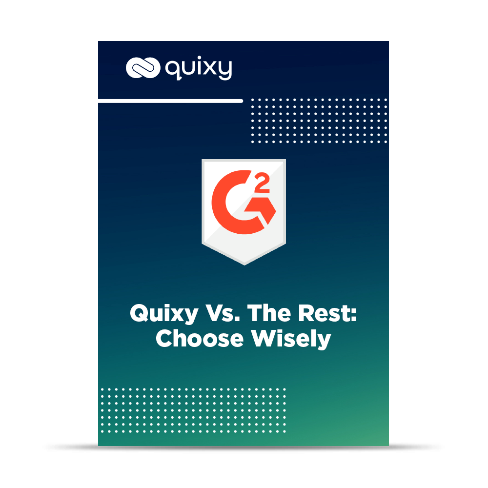 Quixy Vs. The Rest: Choose wisely | Quixy