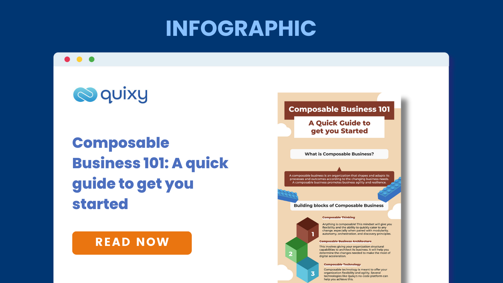 [Infographic] Composable Business 101 | Quixy