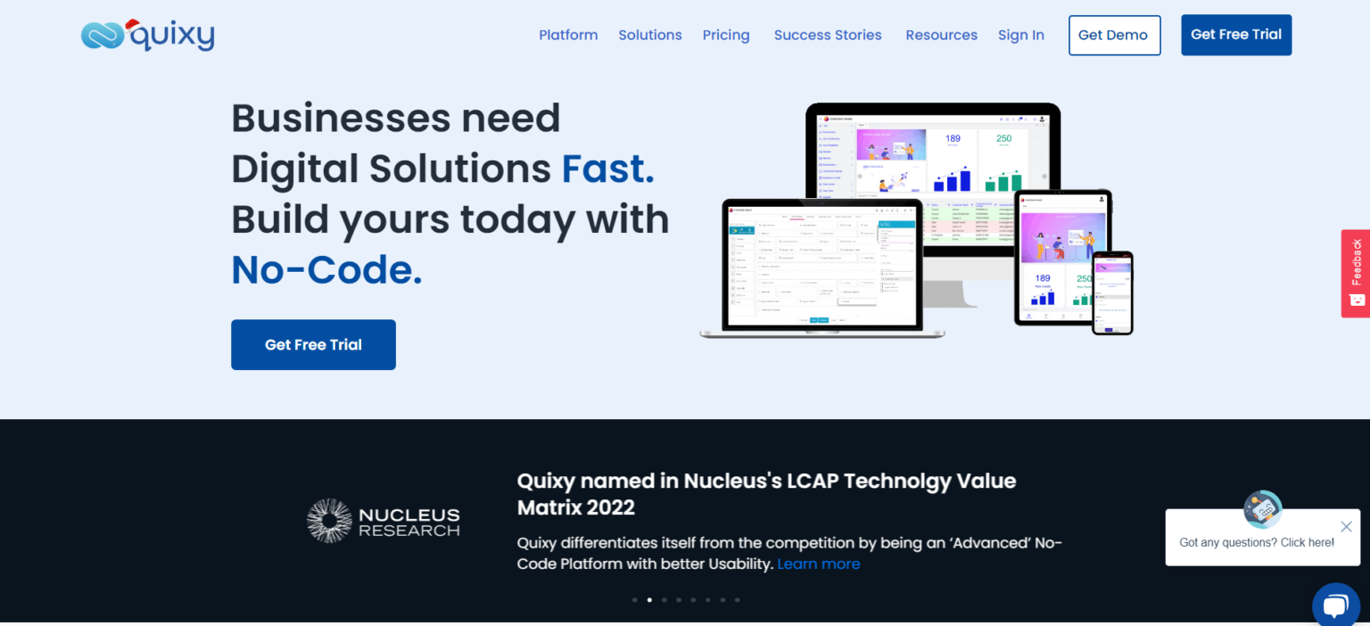 Top 13 No-Code Agencies for 2025 | Quixy