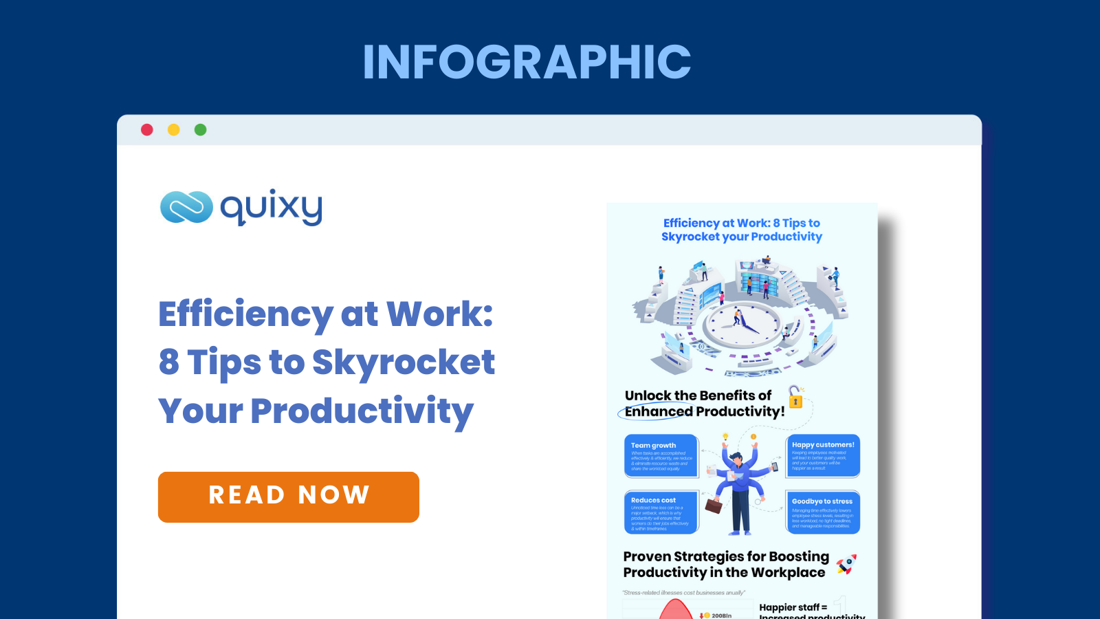 [Infographic] Efficiency at Work: 8 Tips to Skyrocket Your Productivity ...