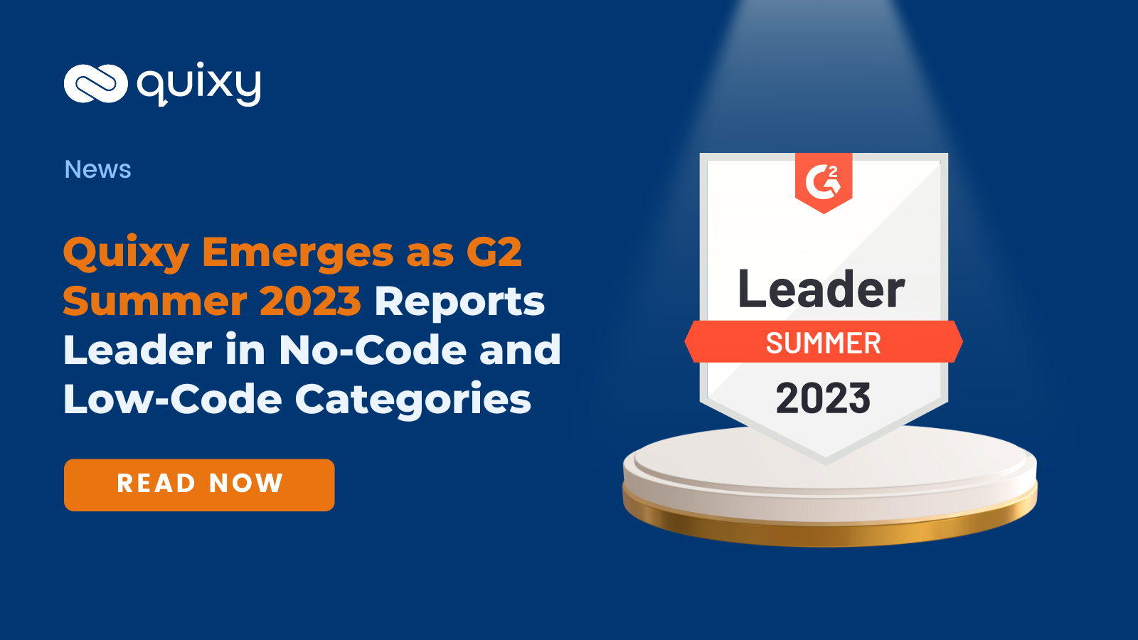 Quixy Emerges as G2 Summer 2023 Reports Leader