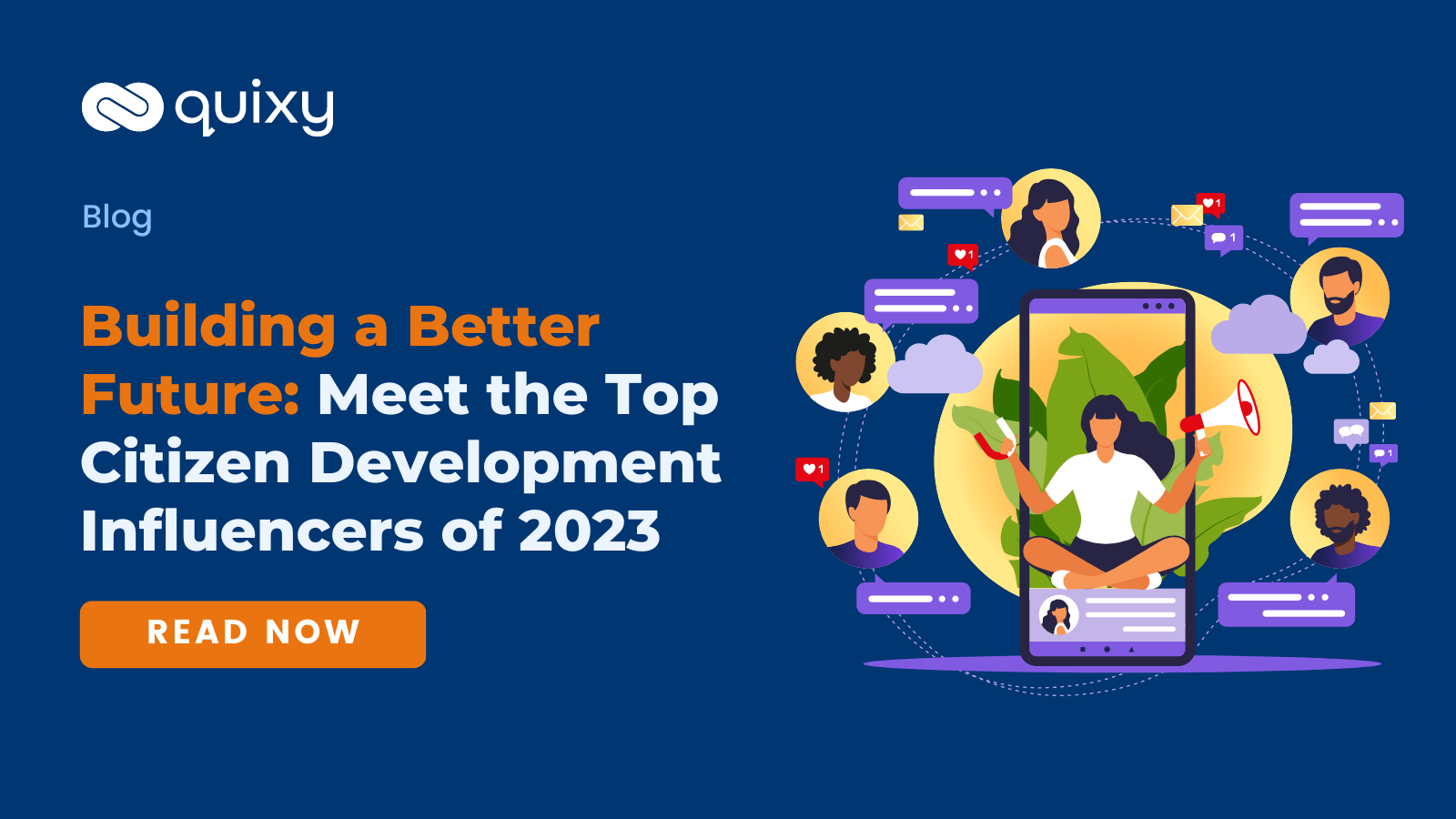 Meet the Top Citizen Development Influencers of 2025 | Quixy