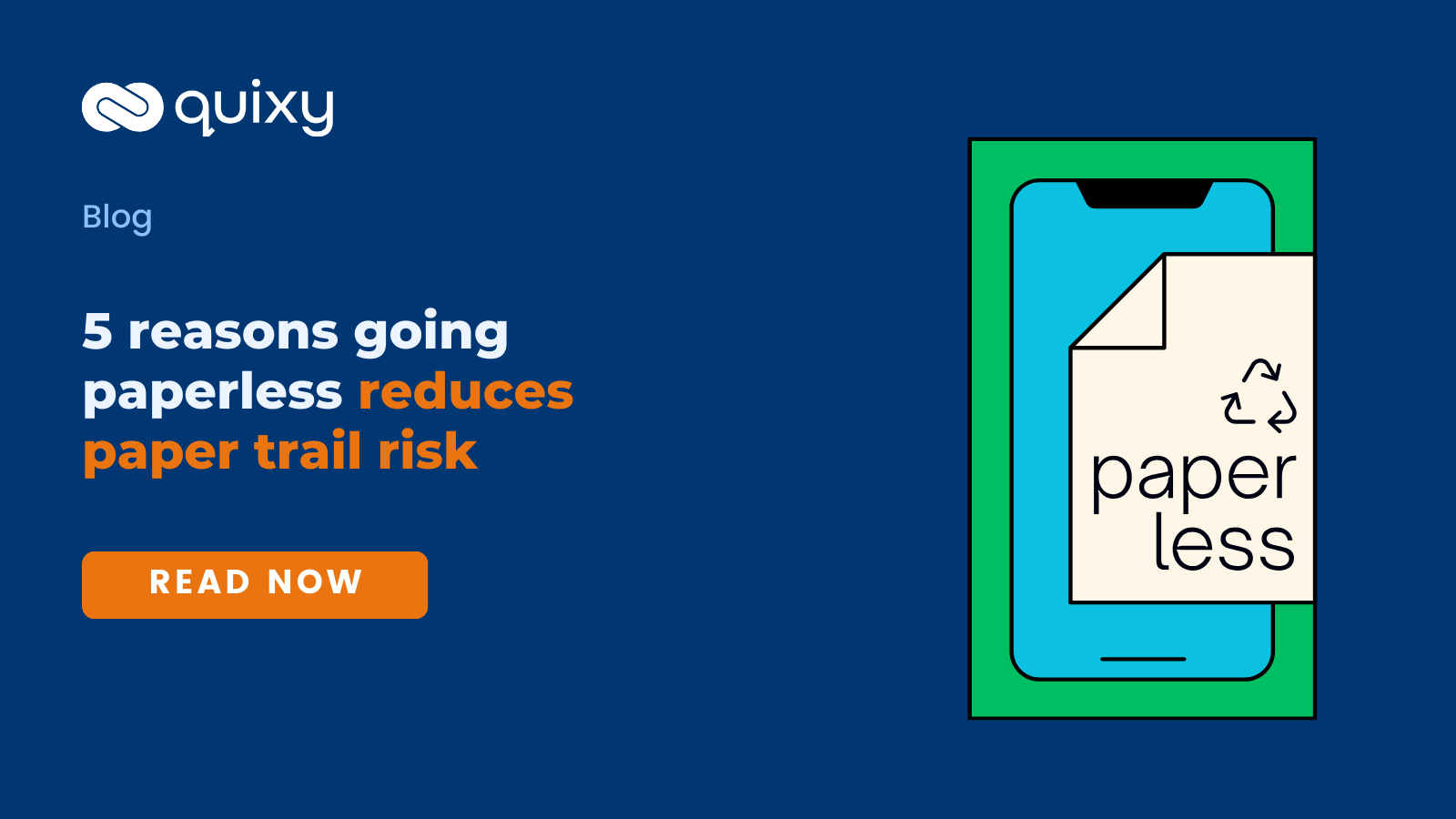 5 Ways to Cut Paper Trail Risk Now in Business | Quixy