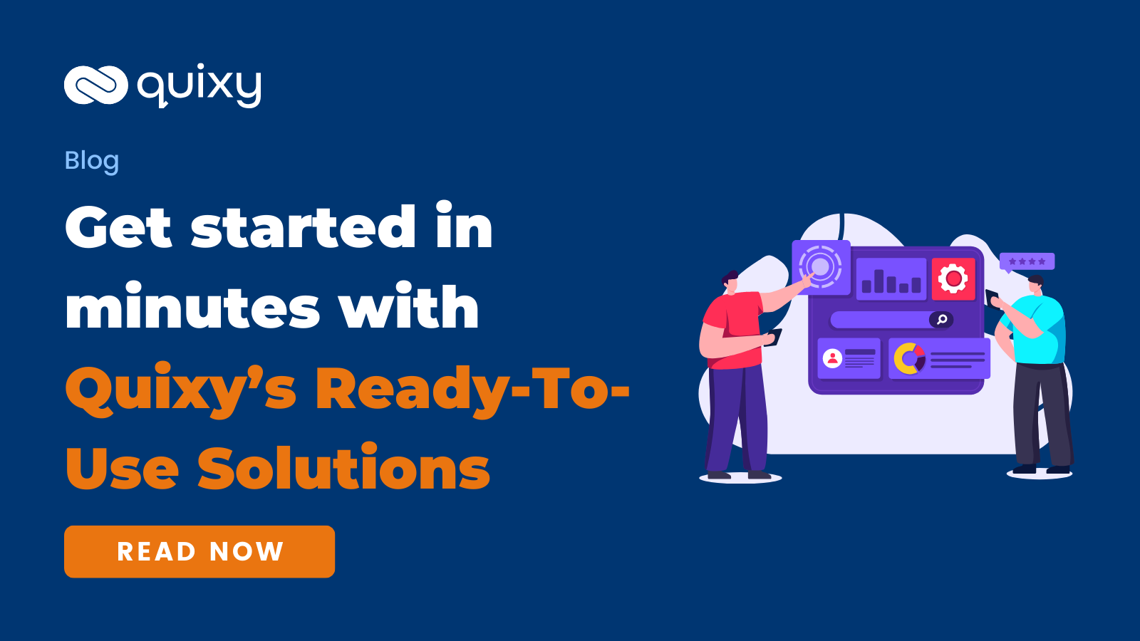 Get started with Quixy's Ready-To-Use Solutions | Quixy