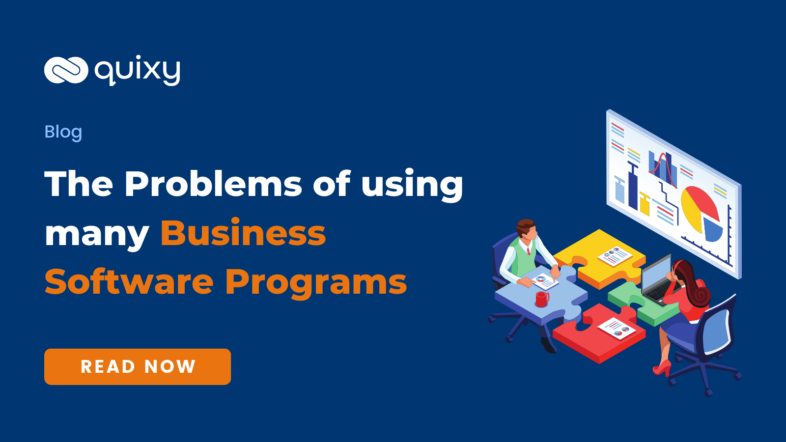 Problems of using many Business Software Programs | Quixy