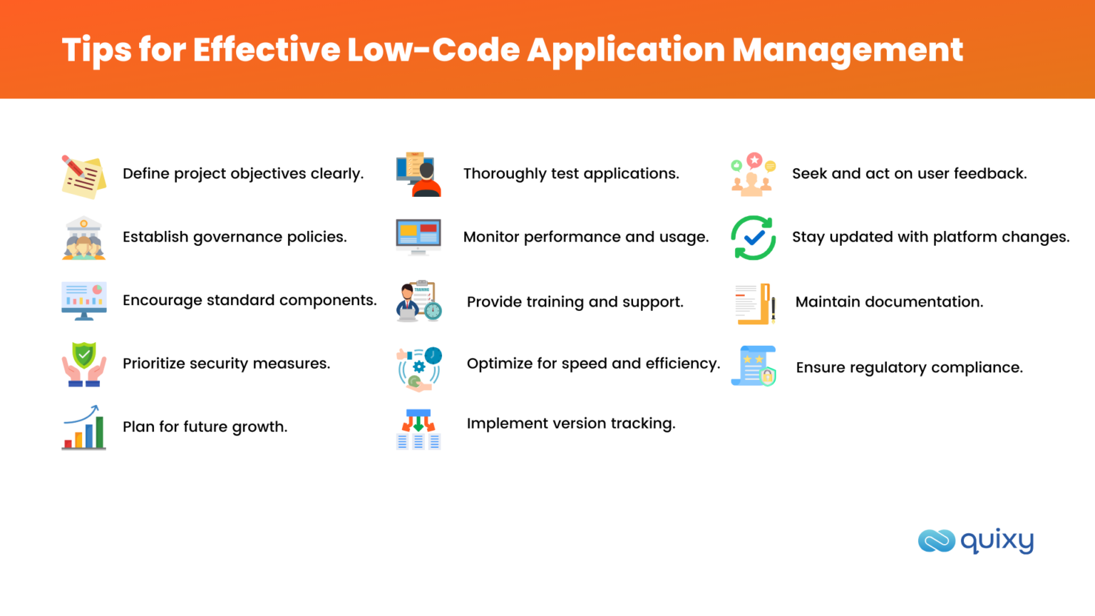 14 Tips for Low-Code Application Management