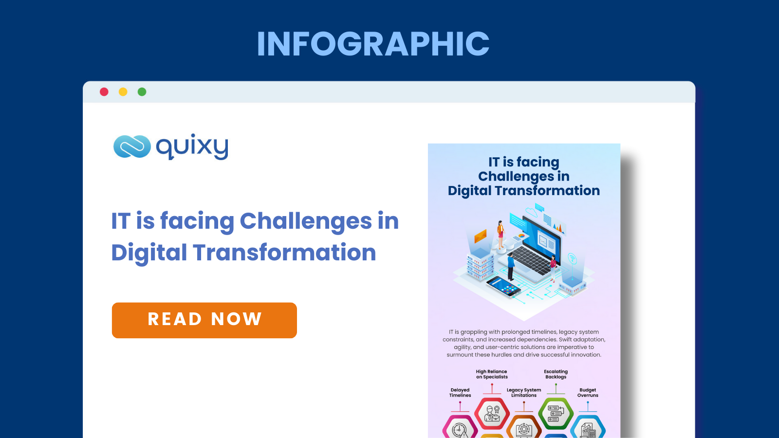 [Infographic] What are the Challenges Faced by IT in Digital Evolution ...