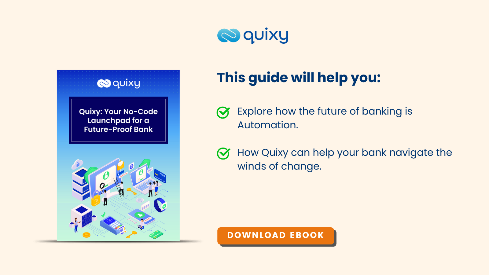[eBook] Quixy: Your No-Code Solution for Streamlined Banking Processes | Quixy