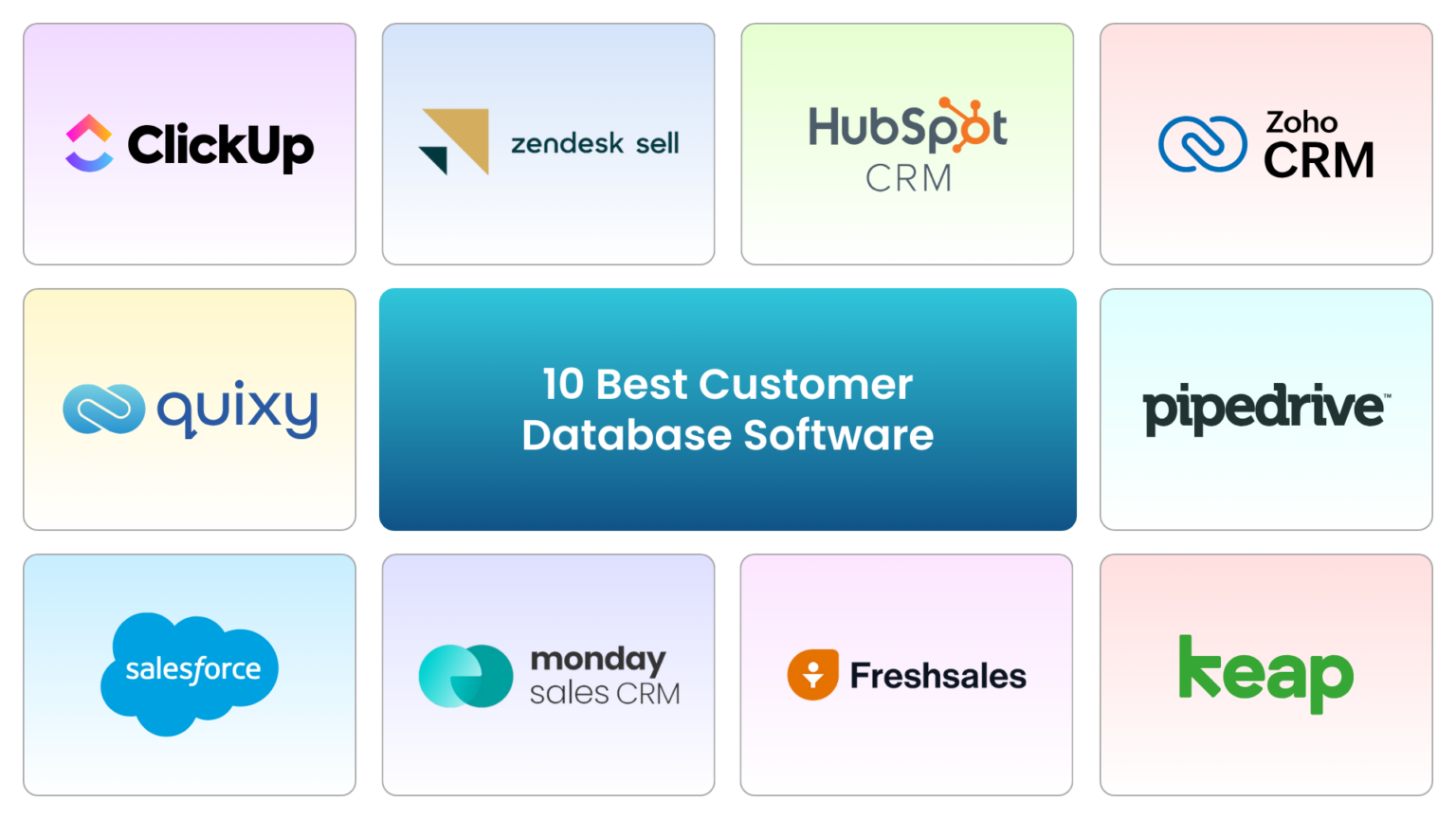 Top 10 Customer Database Software of 2025 | Quixy