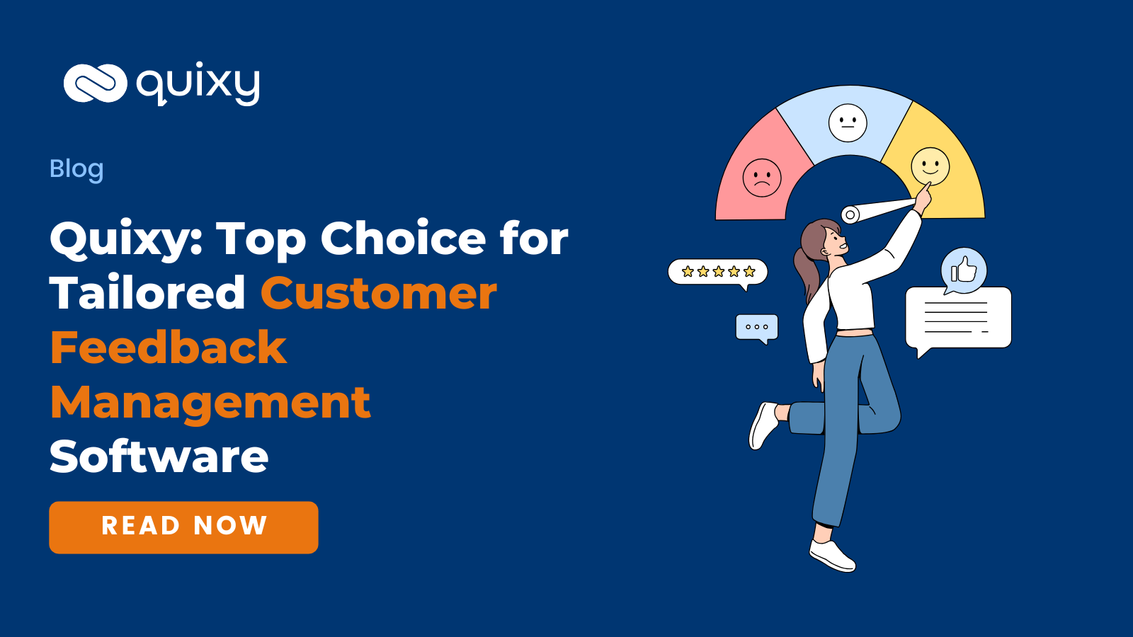 Quixy: The Top Choice to Build Tailored Customer Feedback Management Software | Quixy