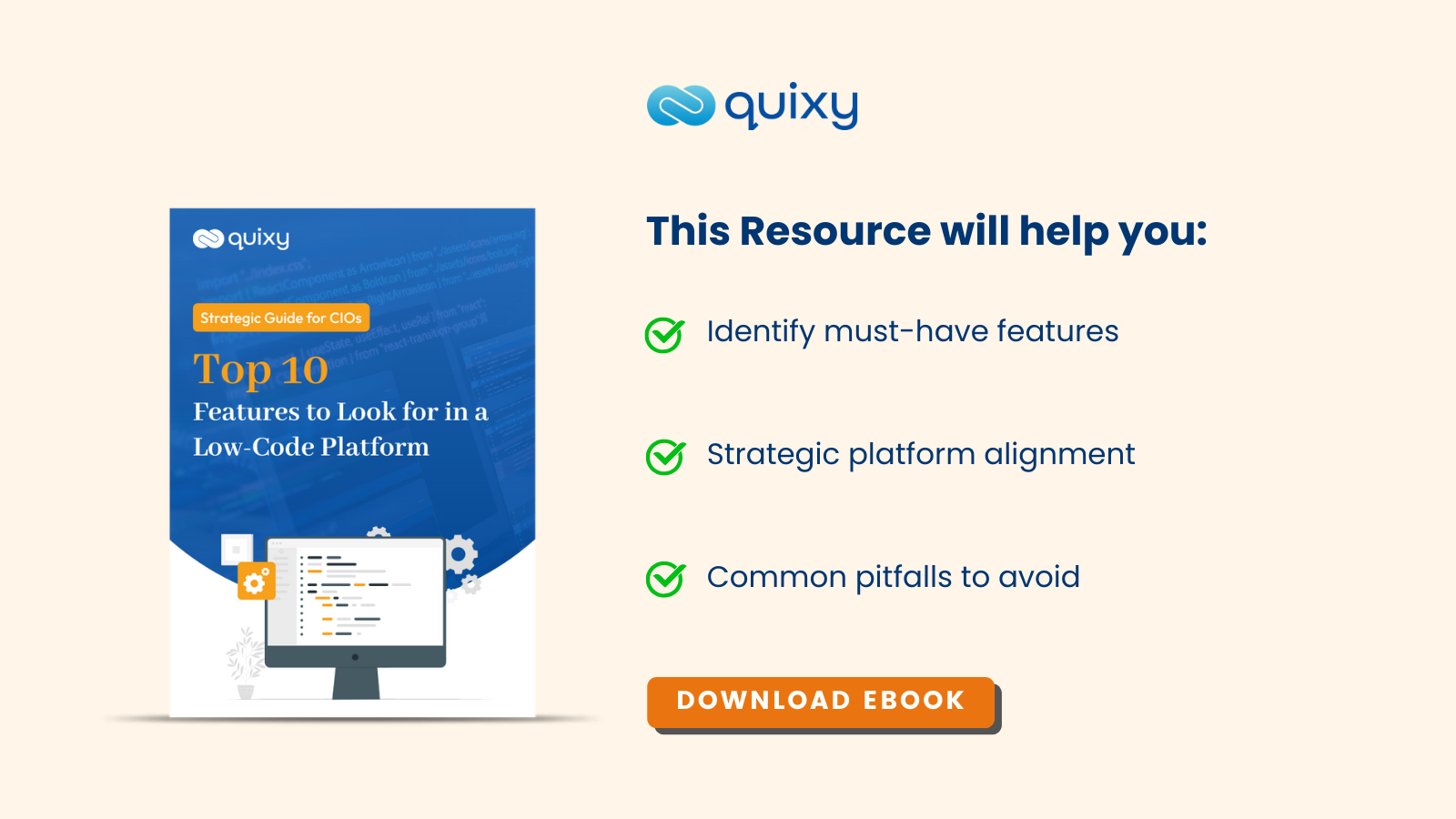 [eBook] The CIO's Checklist: 10 Essential Features Low-Code Platform ...